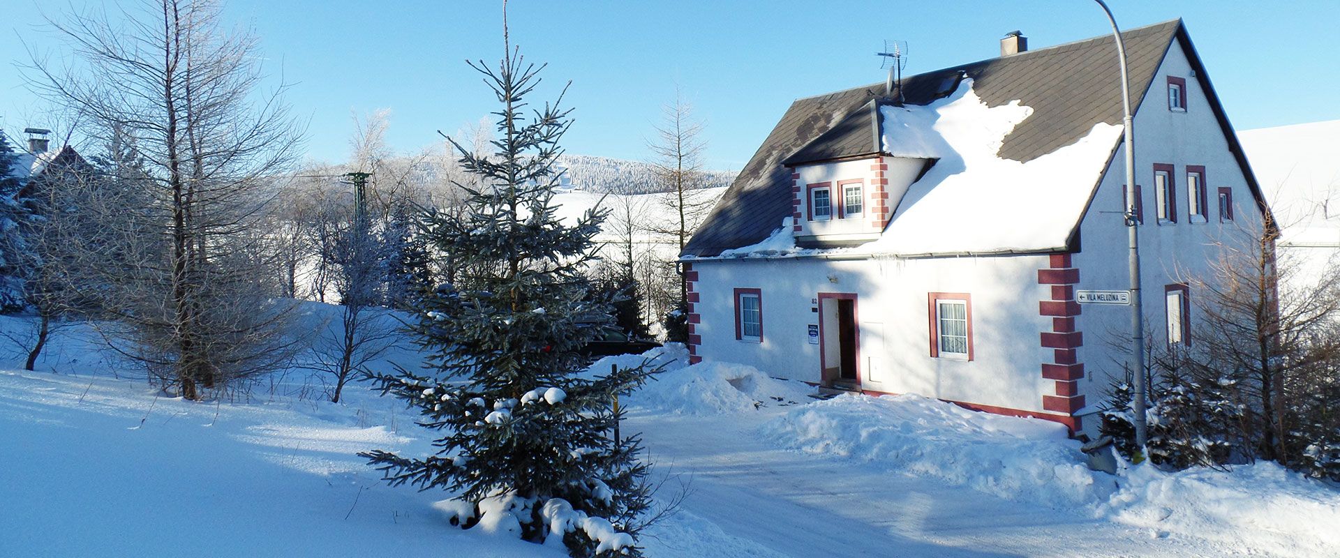 Ubytování Klínovec | Horská vila Meluzína Krušné hory Klínovec